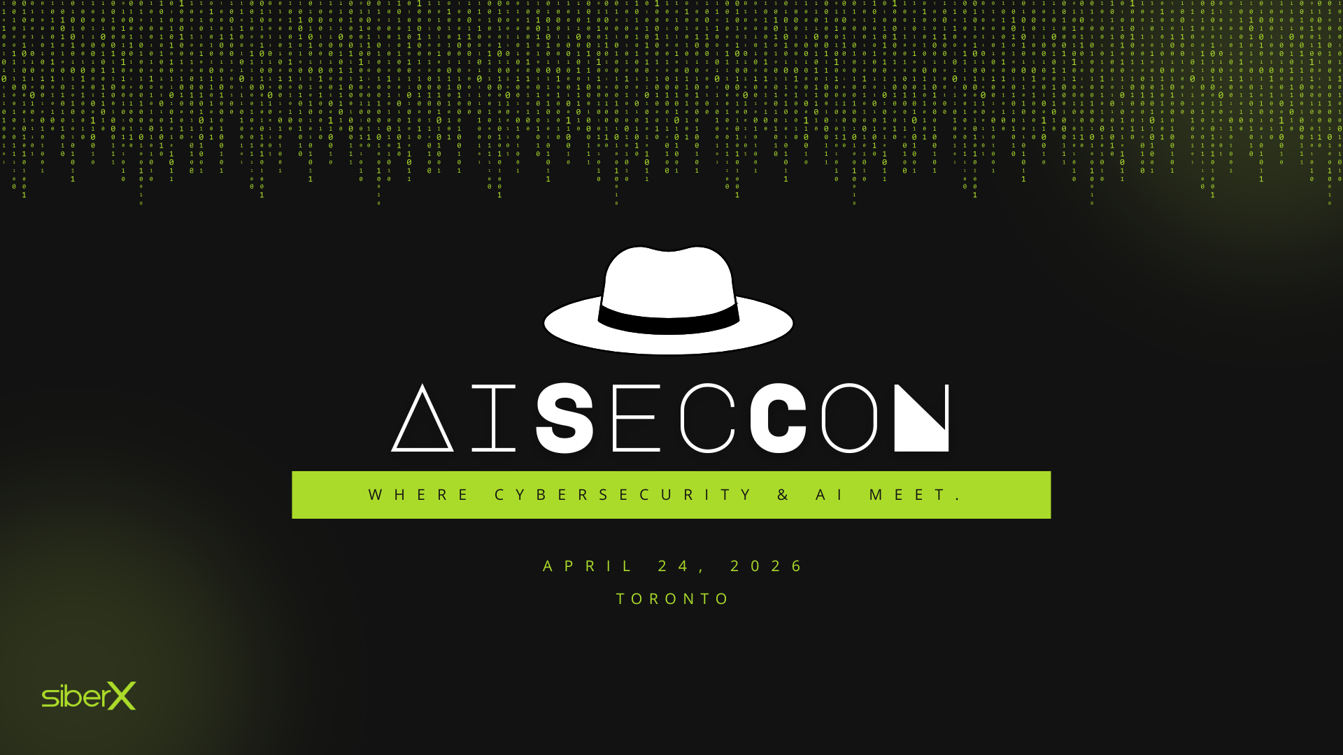 AiSecCon 2026 | siberX